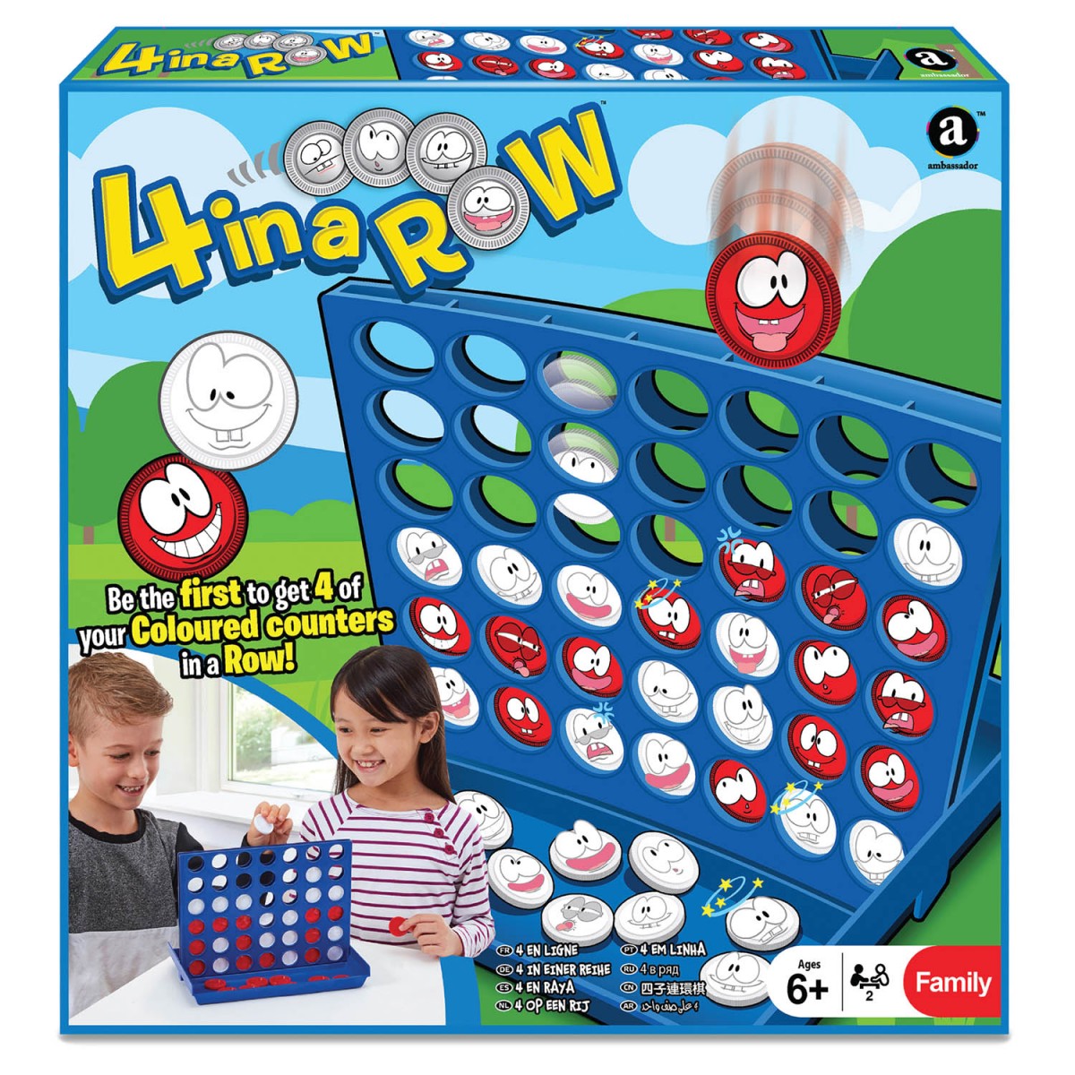 4-in-a-row - Kids Games