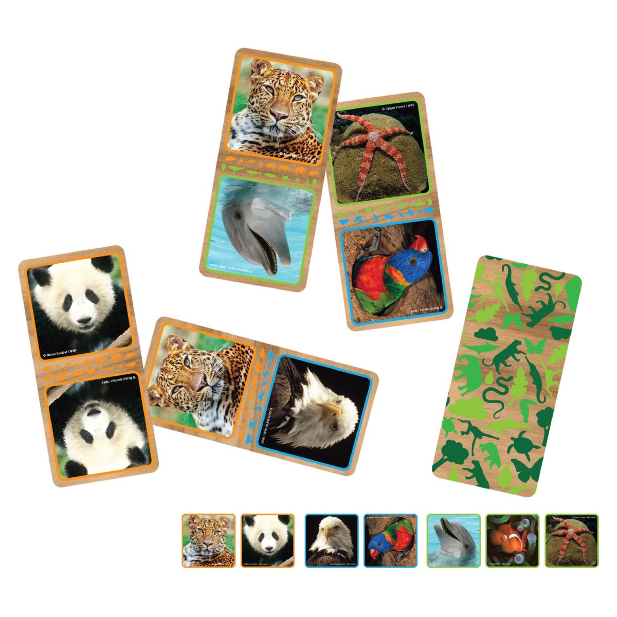 WWF Wildlife Dominoes - Puzzles