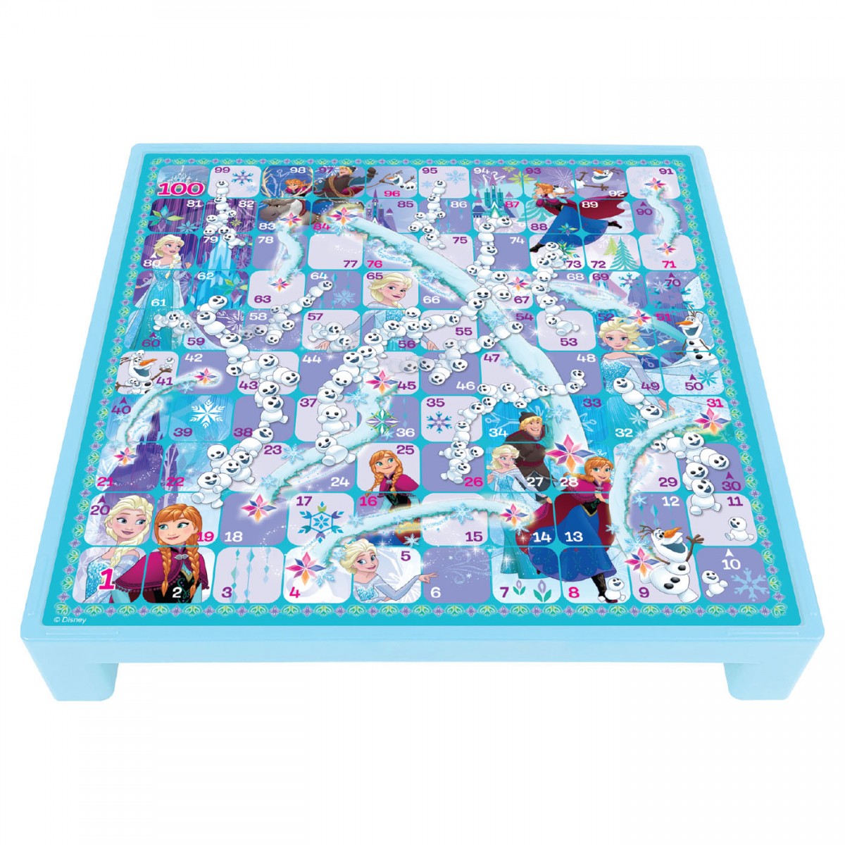 Frozen Combo 4-in-a-Row + Winter Race - Carnival Games