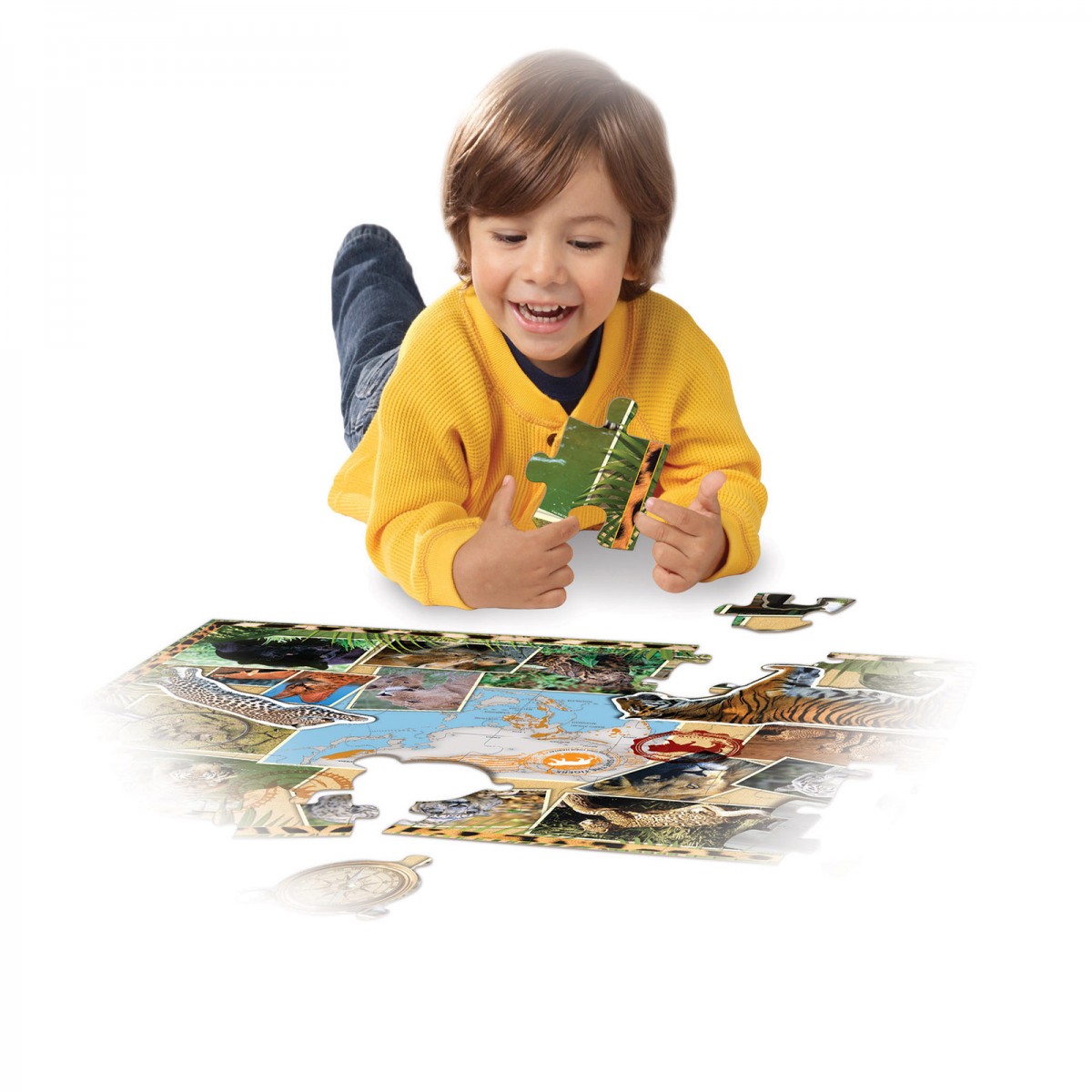 WWF Wild Cats Floor Puzzle - Puzzles
