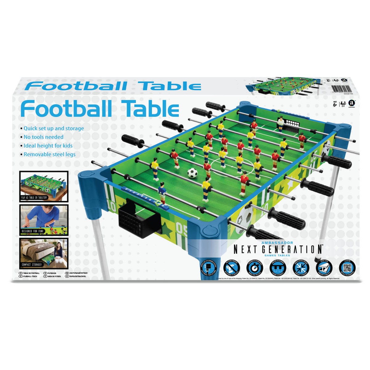 32" (82cm) Table / Tabletop Football (Foosball/Soccer) - Games Tables
