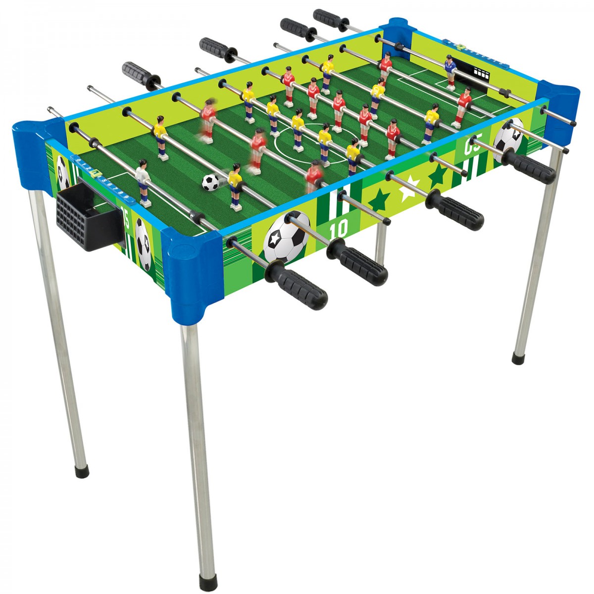 Best choice products striker zone tabletop soccer foosball table ...
