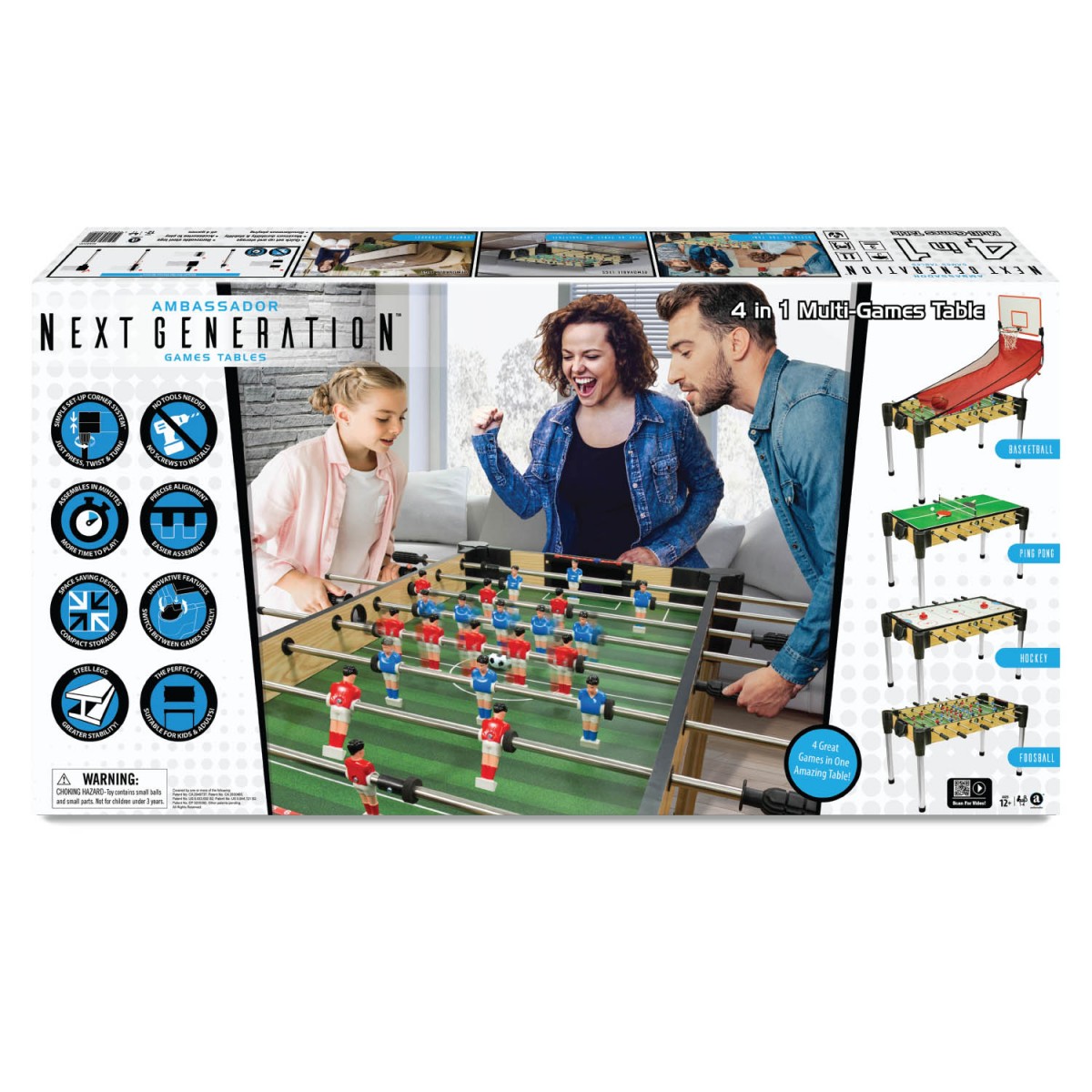 48" (122cm) 4-in-1 Games Table - Product Support - Customer Care