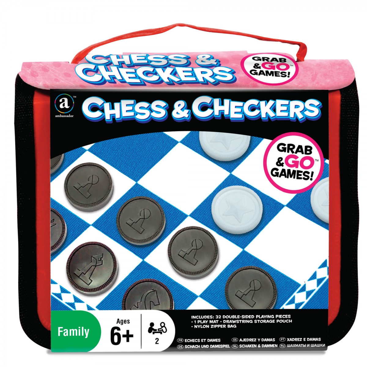 Grab & Go Games! - Travel Chess & Checkers