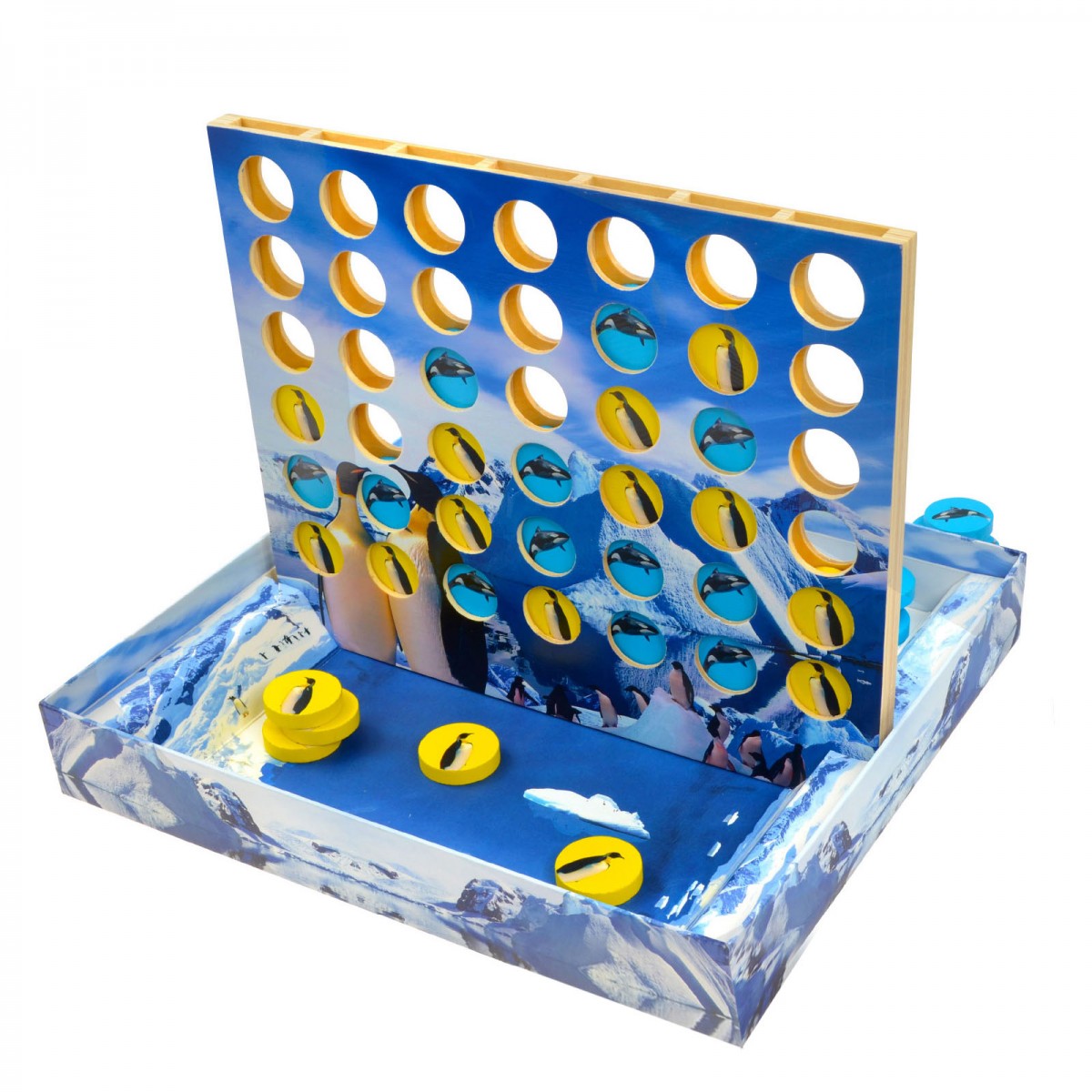 WWF Southern Ocean 4 In a Row - Puzzles