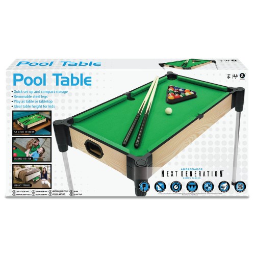27" (68.5cm) Table / Tabletop Pool - Games Tables