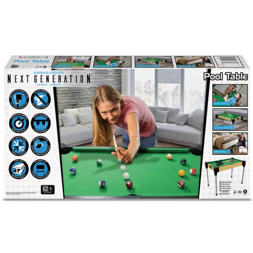 36" (92cm) Pool Table - Instruction Manuals - Customer Care