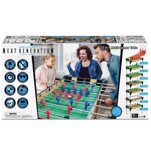 48" (122cm) 12-in-1 Games Table - Games Tables