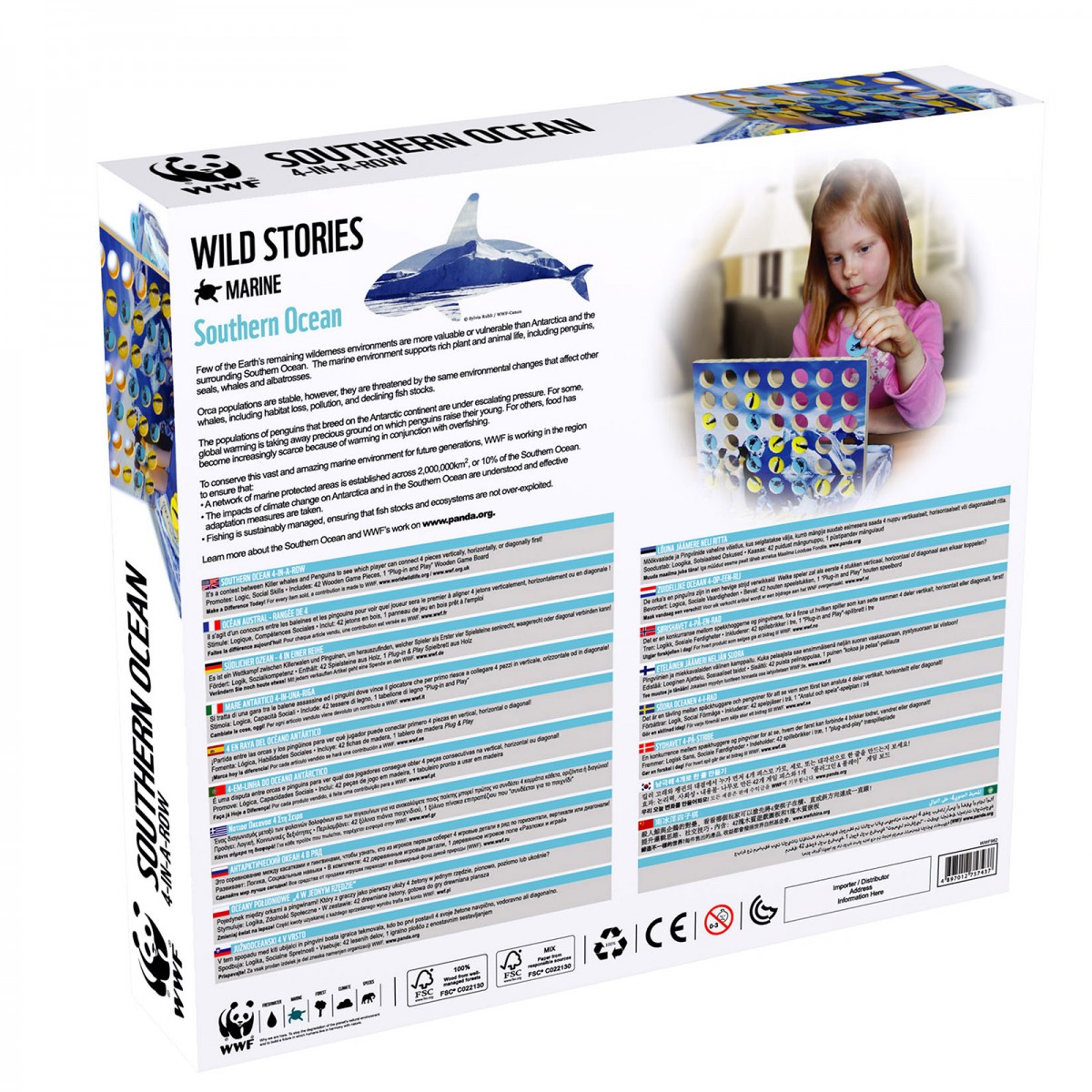 WWF Southern Ocean 4 In a Row - Manuales de instrucciones - Atención al ...