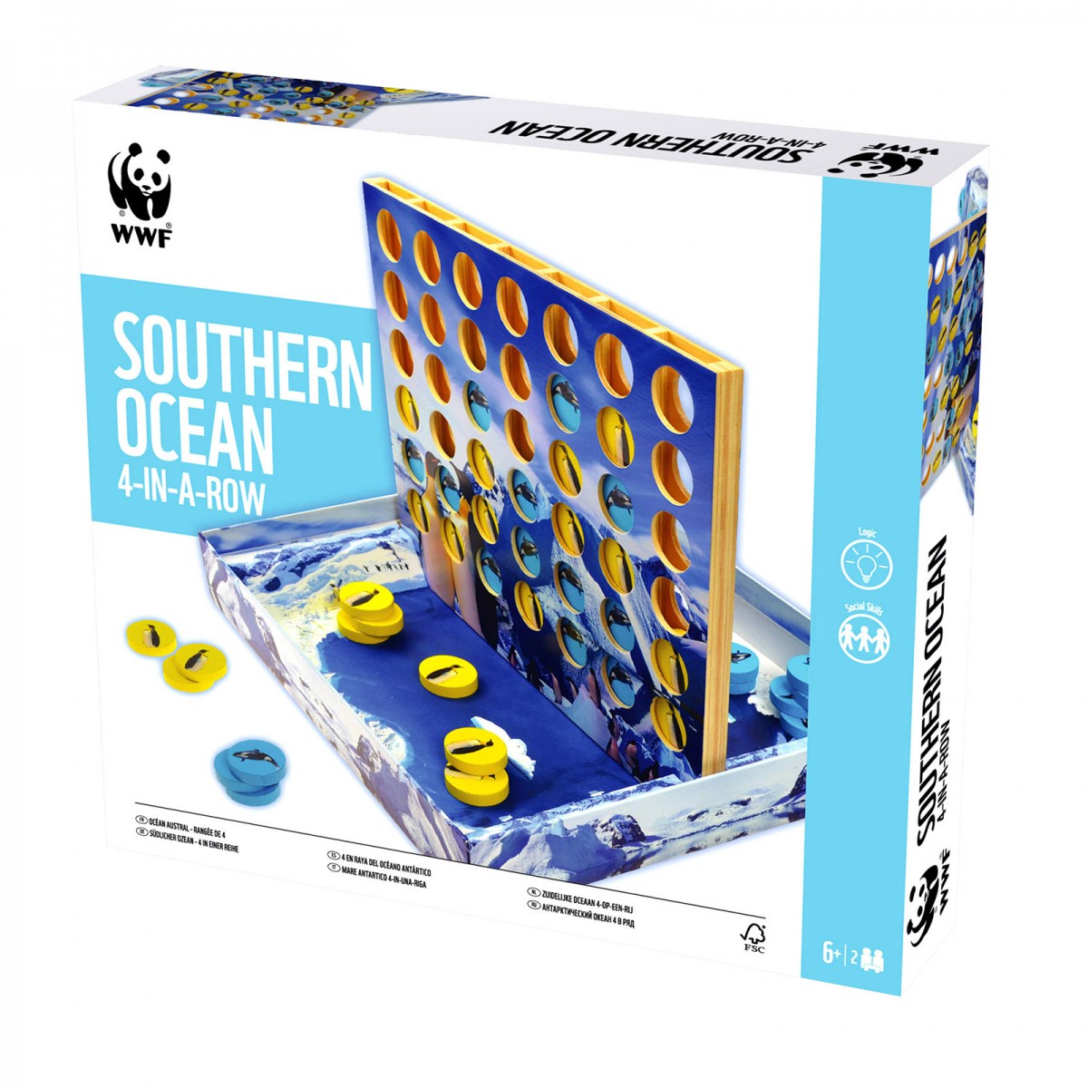 WWF Southern Ocean 4 In a Row - Manuales de instrucciones - Atención al ...